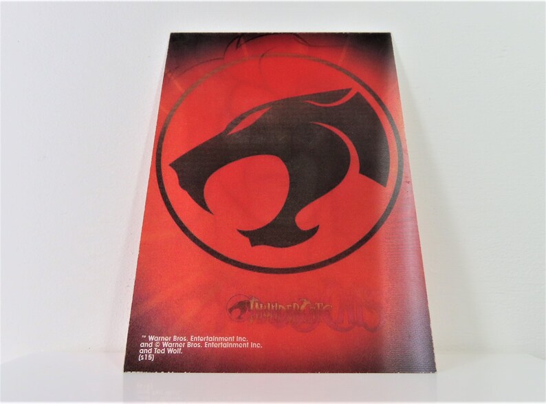 A Thundercats Lion - O Lenticular Plastic Postcard Sized 3D Tilt Card ...