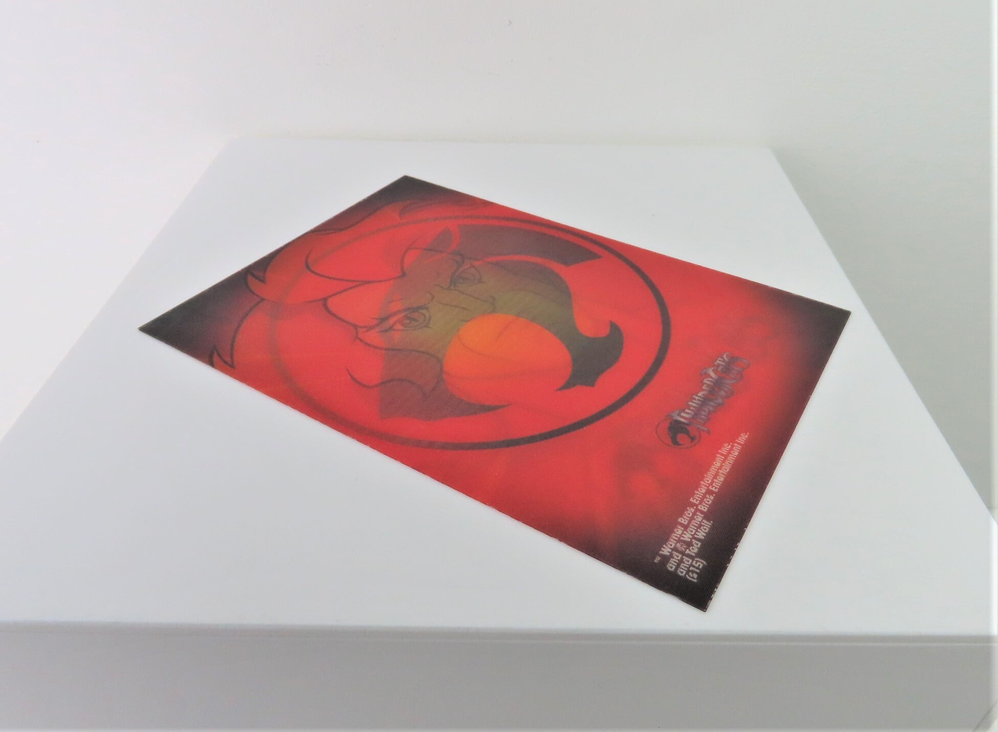 A Thundercats Lion - O Lenticular Plastic Postcard Sized 3D Tilt Card ...