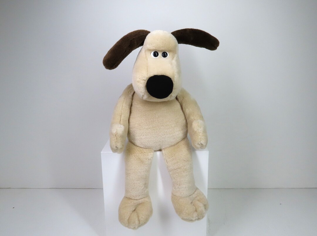 A Vintage 1990s Gromit Dog Soft Toy Plush. - Etsy