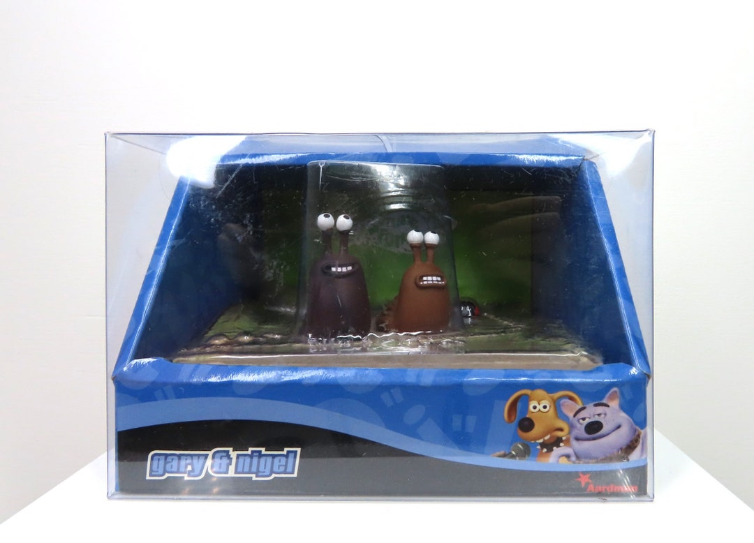 A Vintage 2004 Gary and Nigel Slugs Figurine by Aardman Creature ...