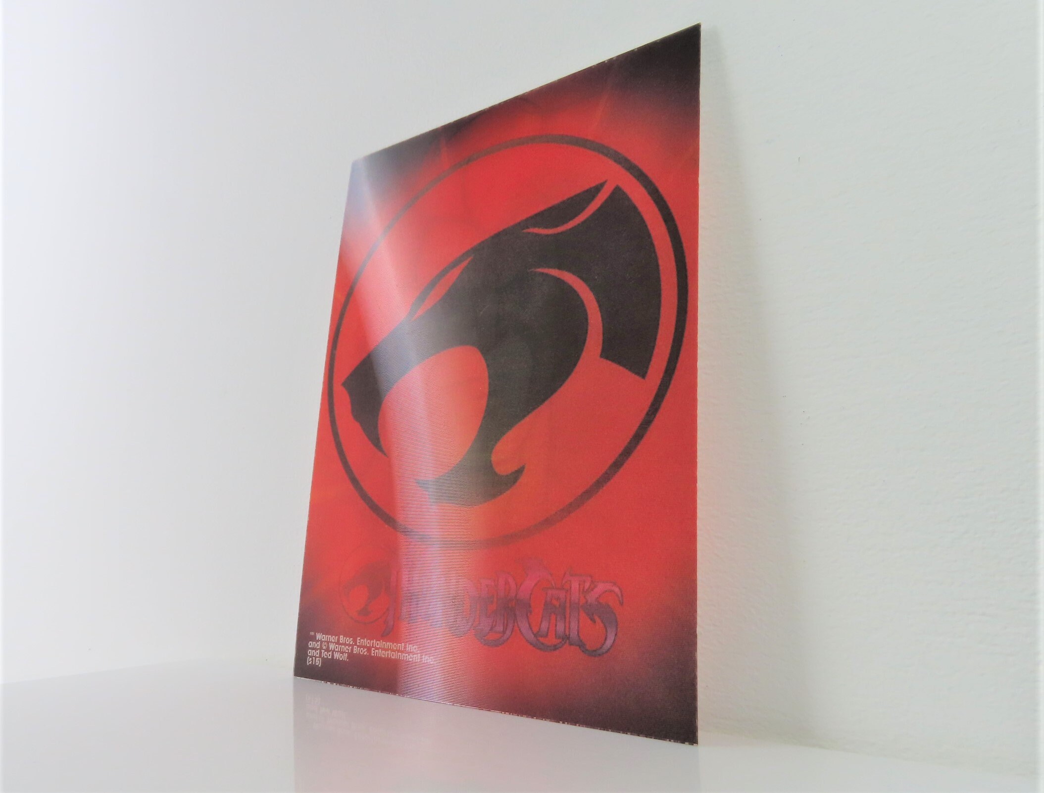 A Thundercats Lion - O Lenticular Plastic Postcard Sized 3D Tilt Card ...