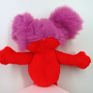 A Vintage 1998 Sesame Street Little Plum Plush Soft Toy by Tyco ...