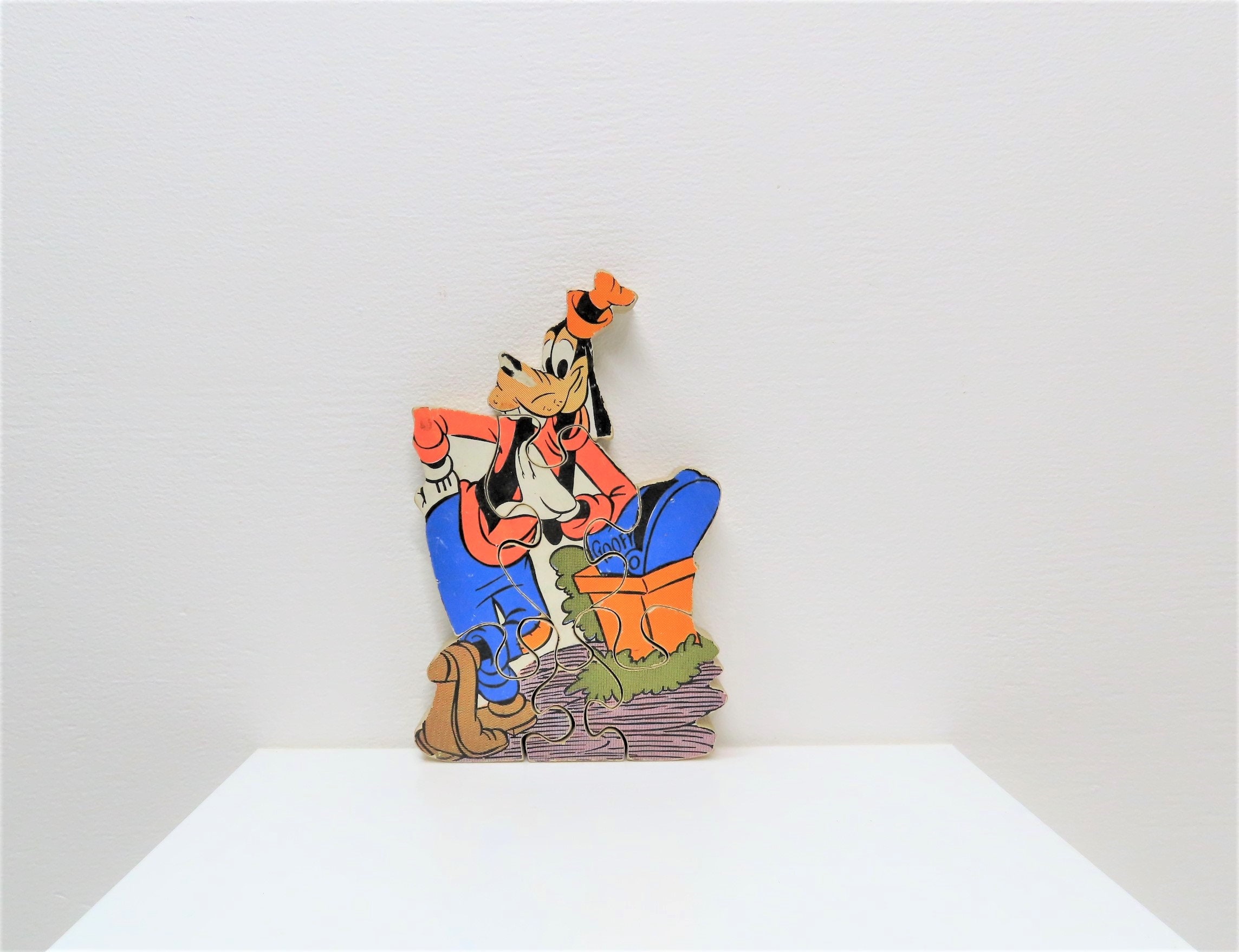 Vintage 1980s Goofy Disney Wooden Puzzle. - Etsy