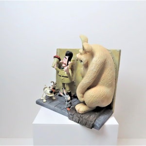 RARE Vintage Large Statue the Curse of the Were-rabbit Complete With ...