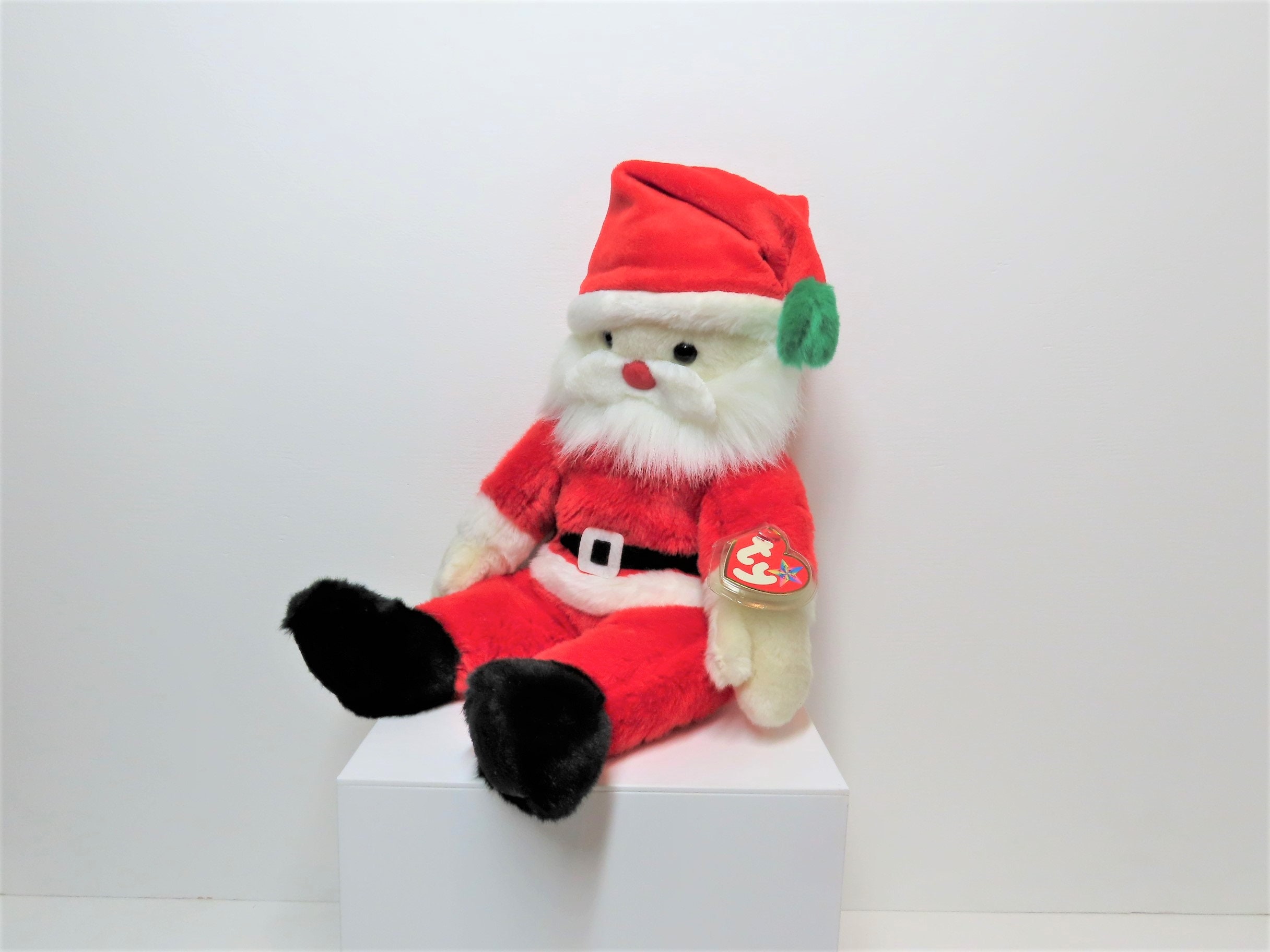 Vintage 2000 TY Beanie Babies Buddies Santa Father Christmas - Etsy