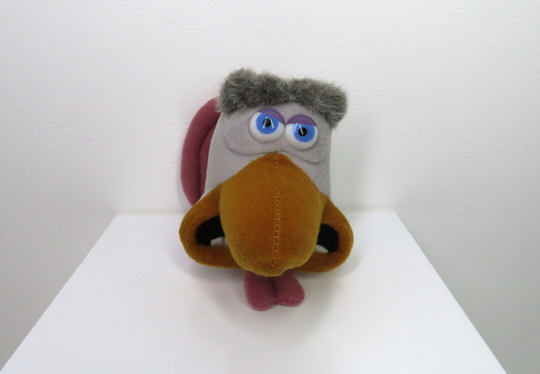 A Vintage 1990s Chicken Run Fowler Cockerel 3D Plush Fridge Magnet. - Etsy