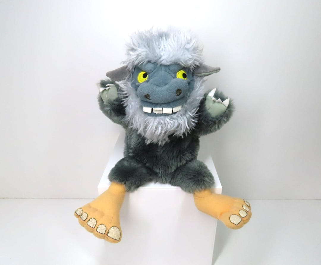 A Vintage 1998, Where the Wild Things Are, Bernard Bull Hand Puppet ...