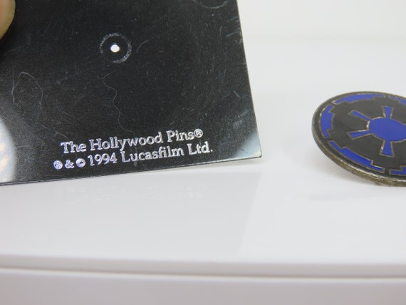 A vintage 1993 Star Wars enamelled pin, Galactic Empi… - Gem