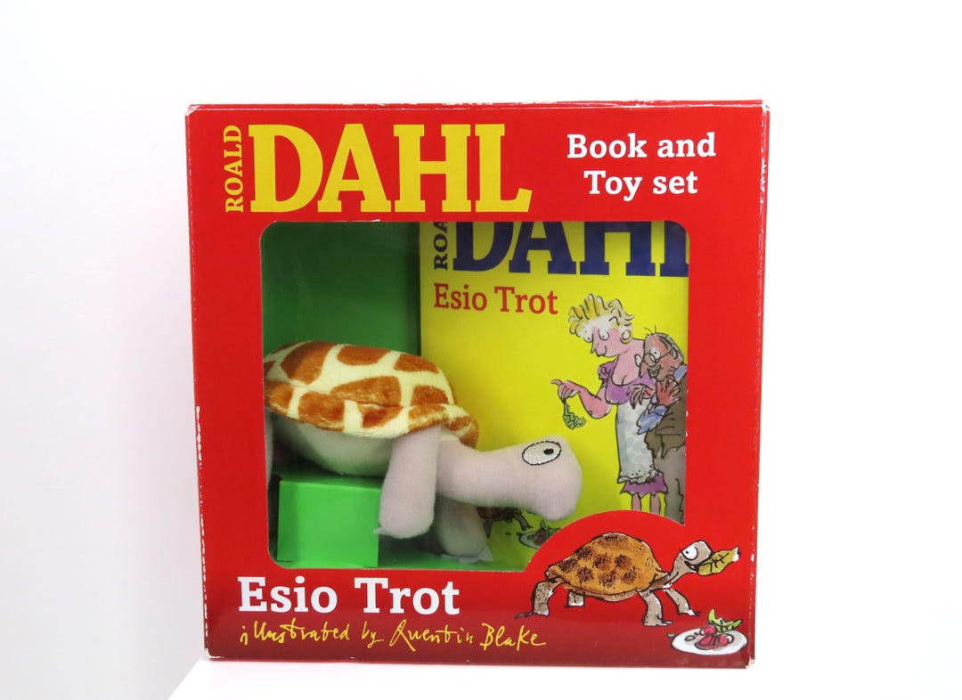 A Roald Dahl Book and Toy Box Set, Esio Trot. - Etsy