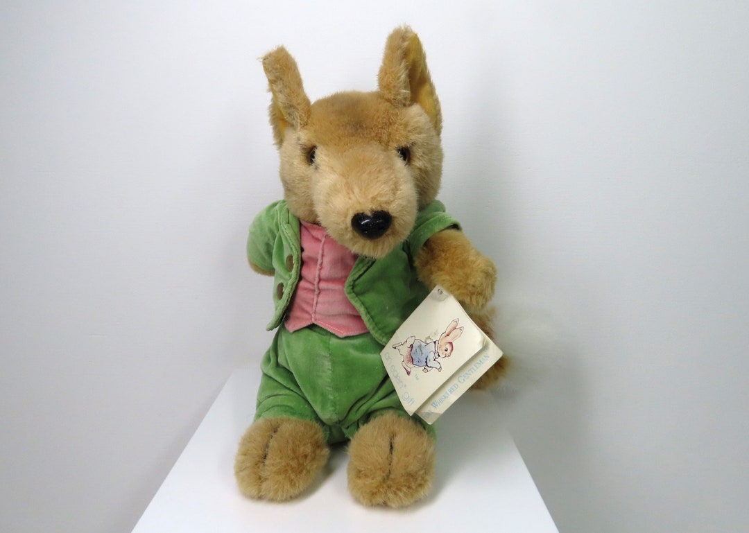 A Vintage 1990s Mr Tod Fox Soft Toy Plush With Swing Tag, Beatrix ...