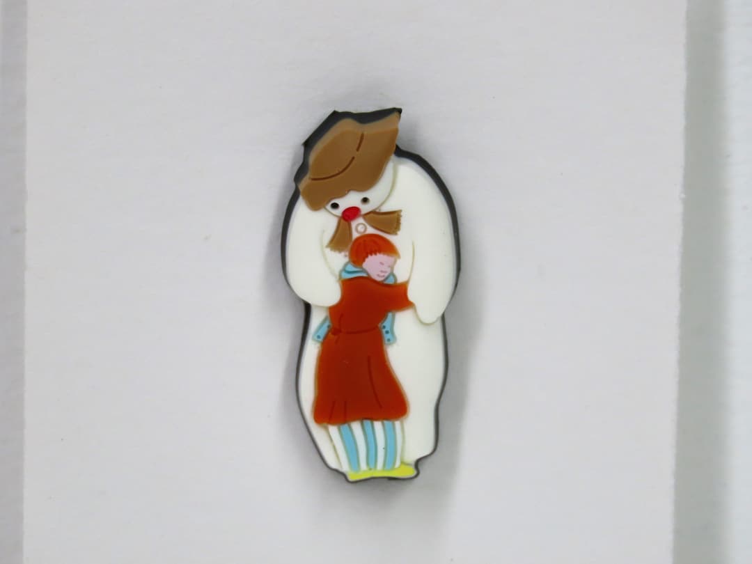 A Raymond Briggs the Snowman Pin Badge. - Etsy