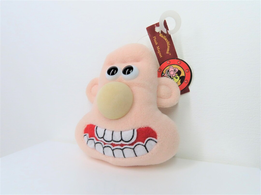 A Vintage Wallace and Gromit 3D Plush Fridge Magnet, With Swing Tag. - Etsy