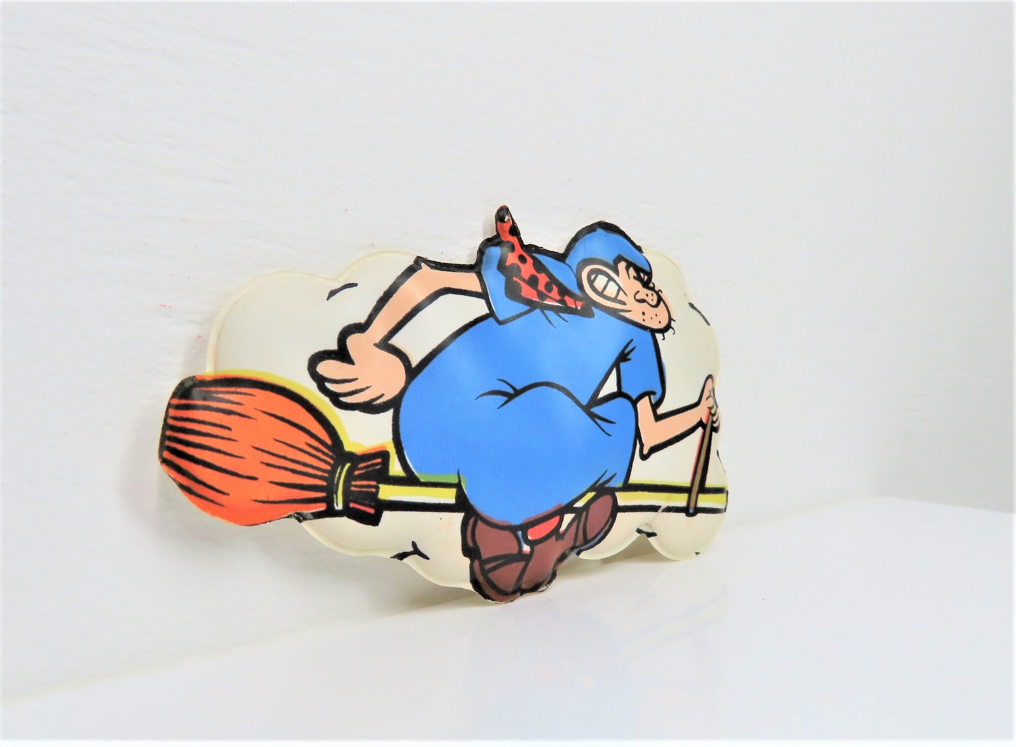 A Vintage 1970s 80s Sea Hag Witch Popeye Puffy Card. - Etsy