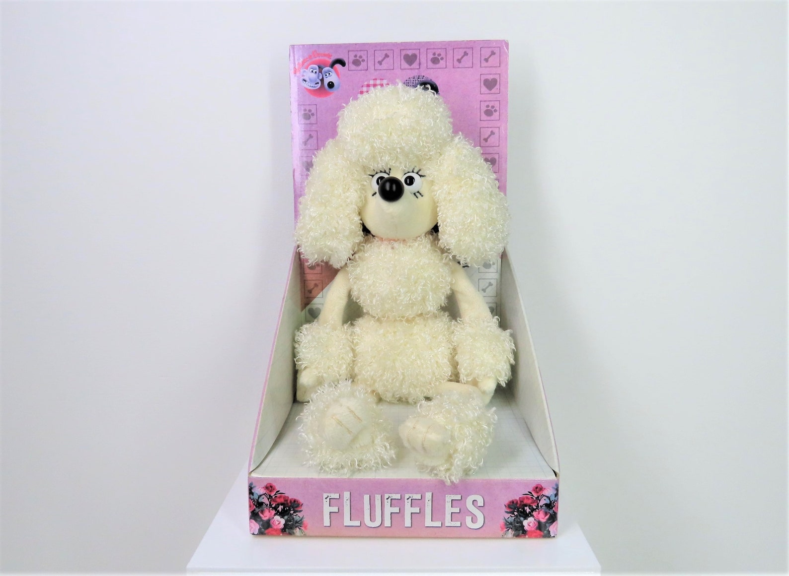 A Fluffles Poodle Soft Toy Plush in Original Box. Aardman - Etsy