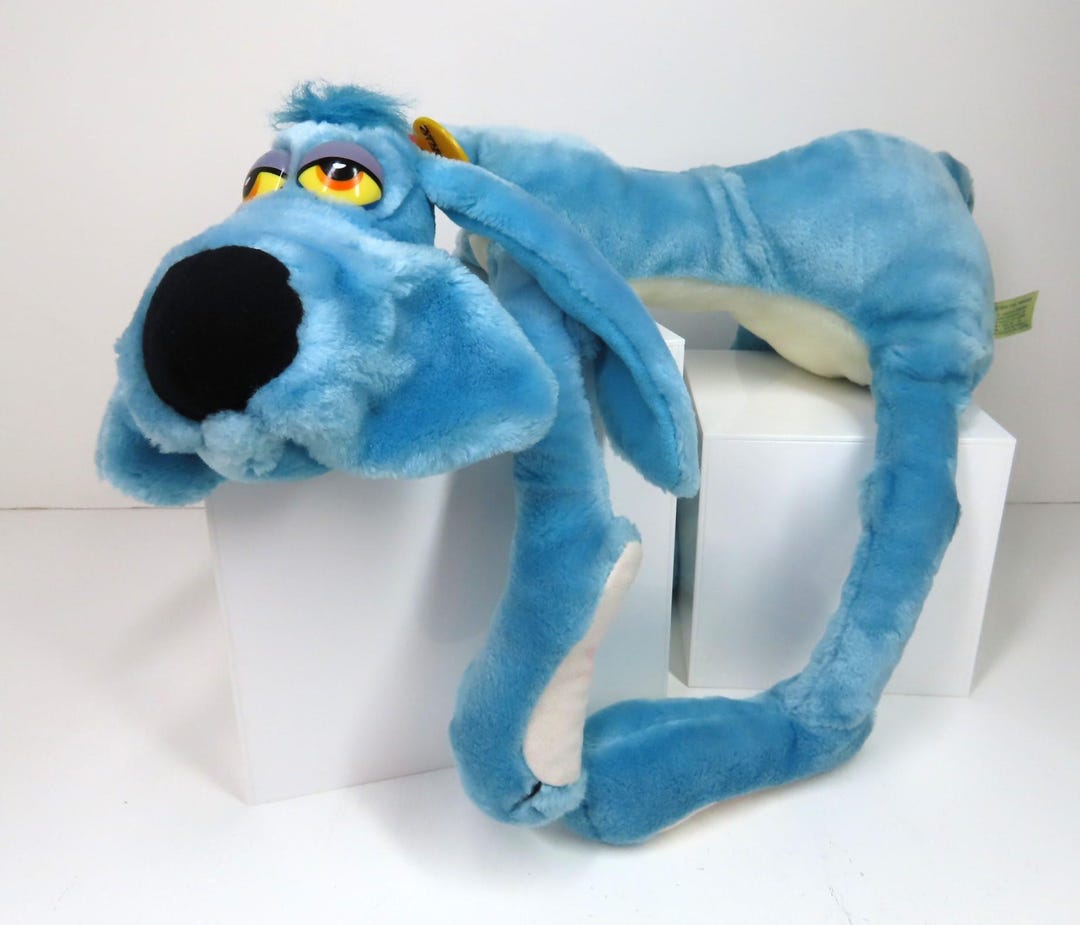 A Vintage 1984 Foofur Soft Toy Plush With Original Collar, Phil Mendez ...
