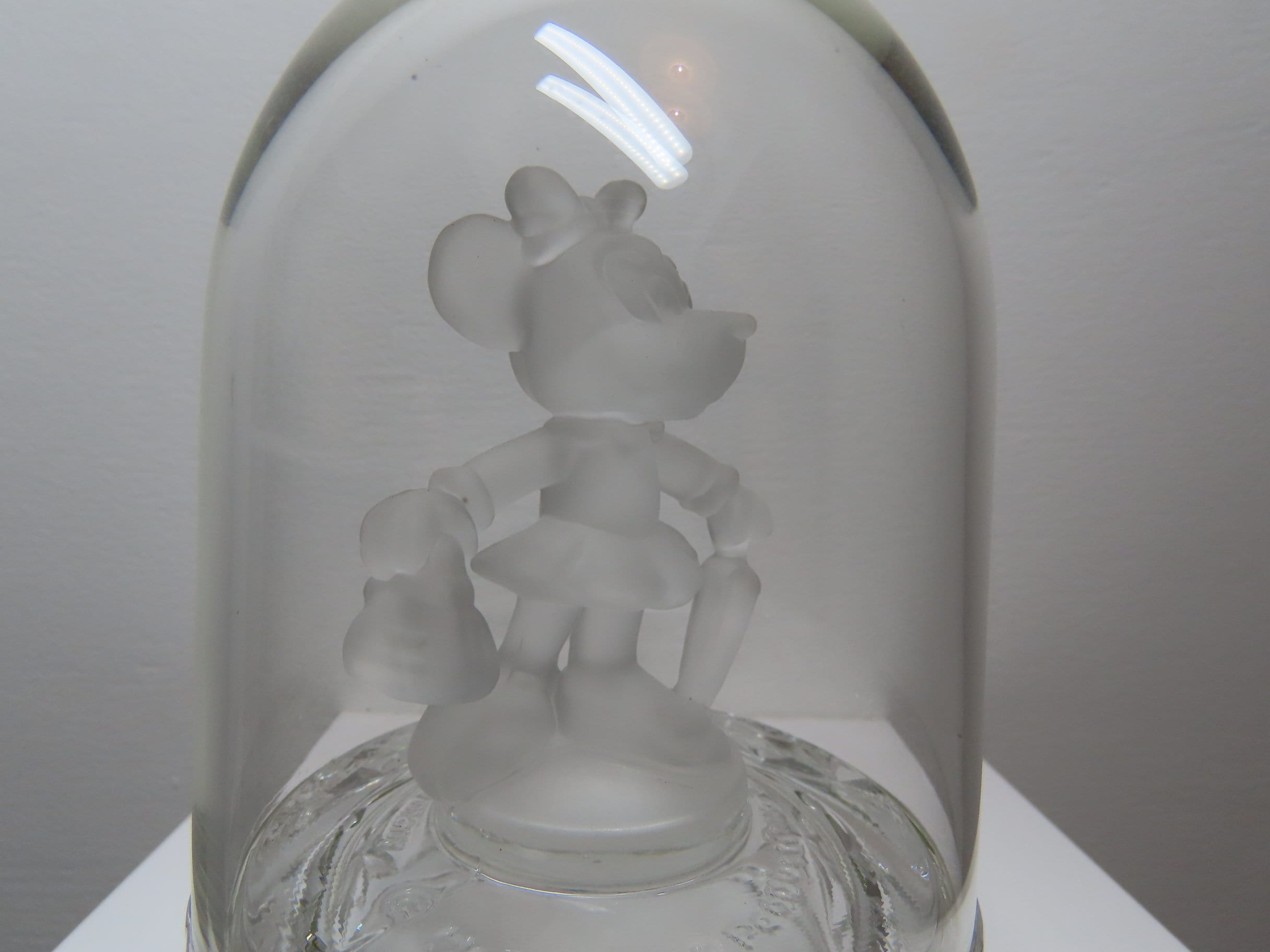 Vintage 1985 Minnie Mouse in Glass Dome Made in West Germany | Etsy