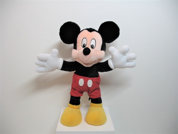 Vintage 1990s poseable Mickey Mouse figure | Etsy