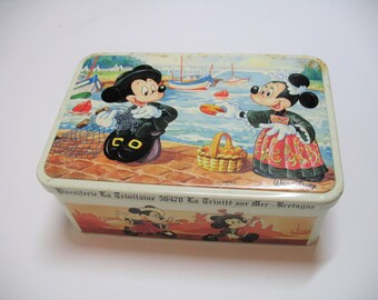 Mickey Mouse Tin | Etsy UK