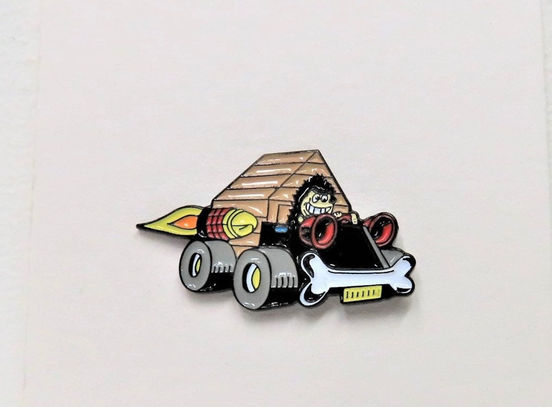 A Vintage Gnasher the Dog Beanotown Metal Pin. Denis the Menace Pin. - Etsy
