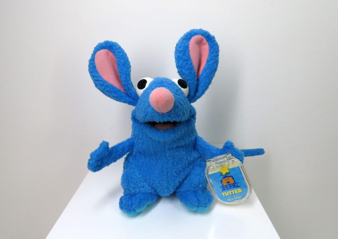 A Vintage Tutter Mouse Soft Toy With Swing Tag, Bear in the Big Blue ...