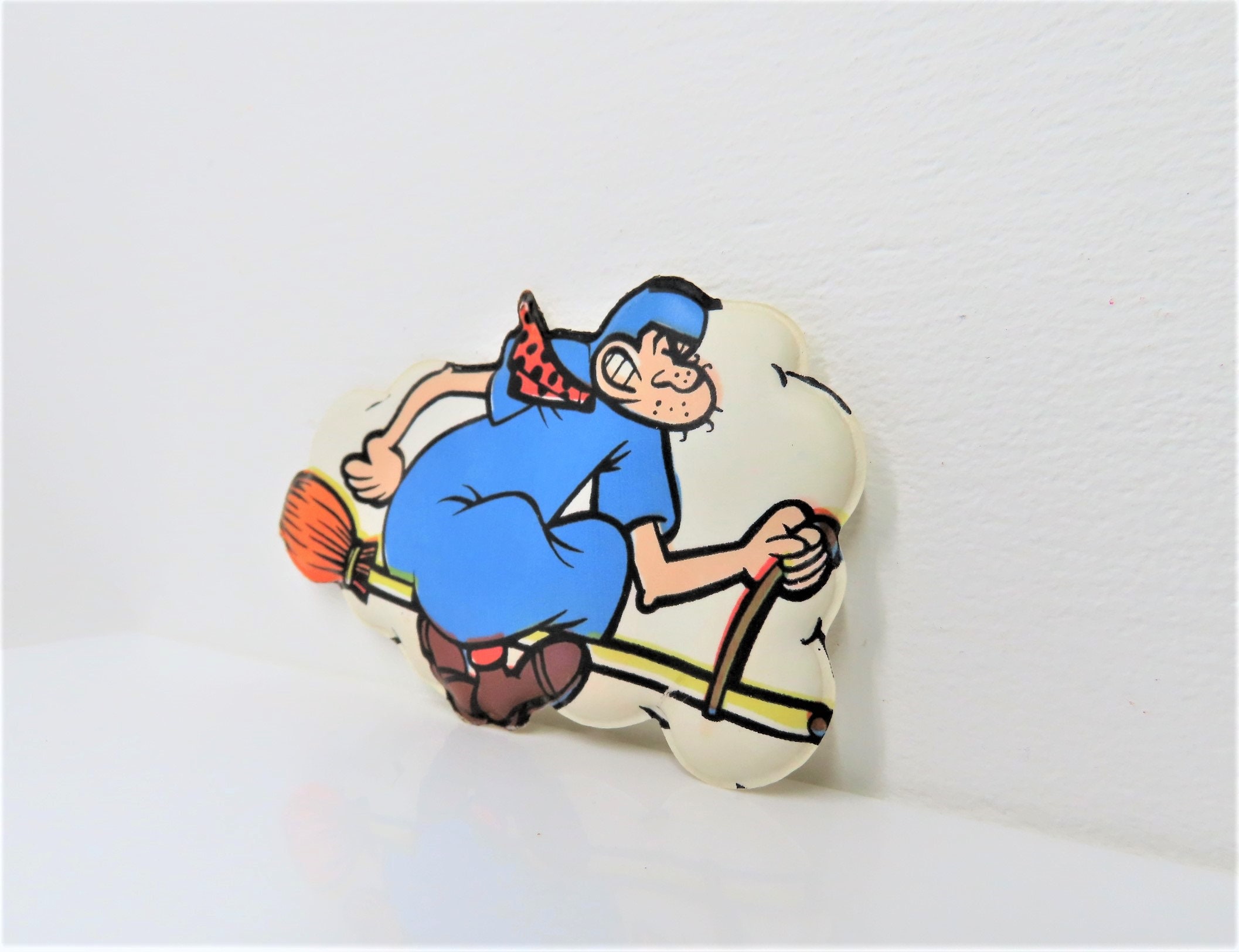 A Vintage 1970s 80s Sea Hag Witch Popeye Puffy Card. - Etsy