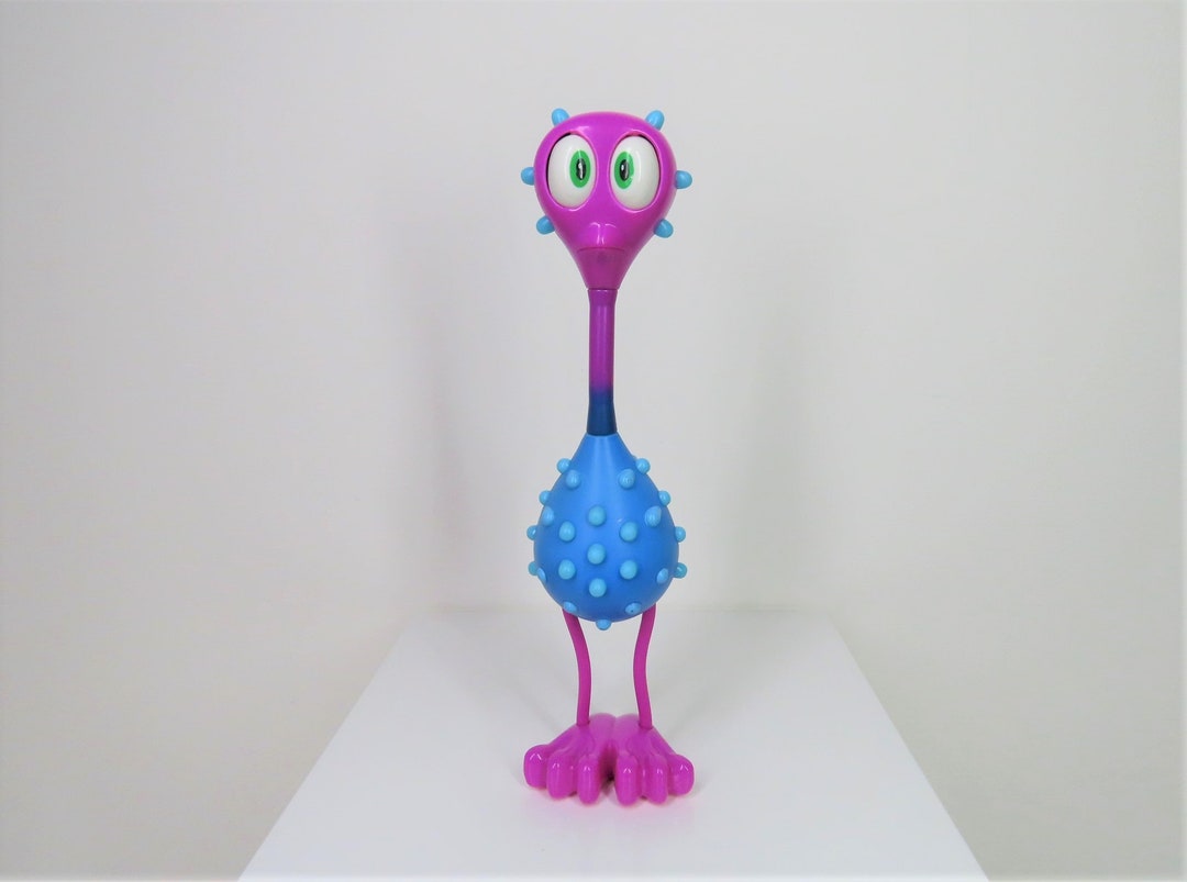 A Vintage Tiny Planets Flocker Alien Toy Figure. - Etsy