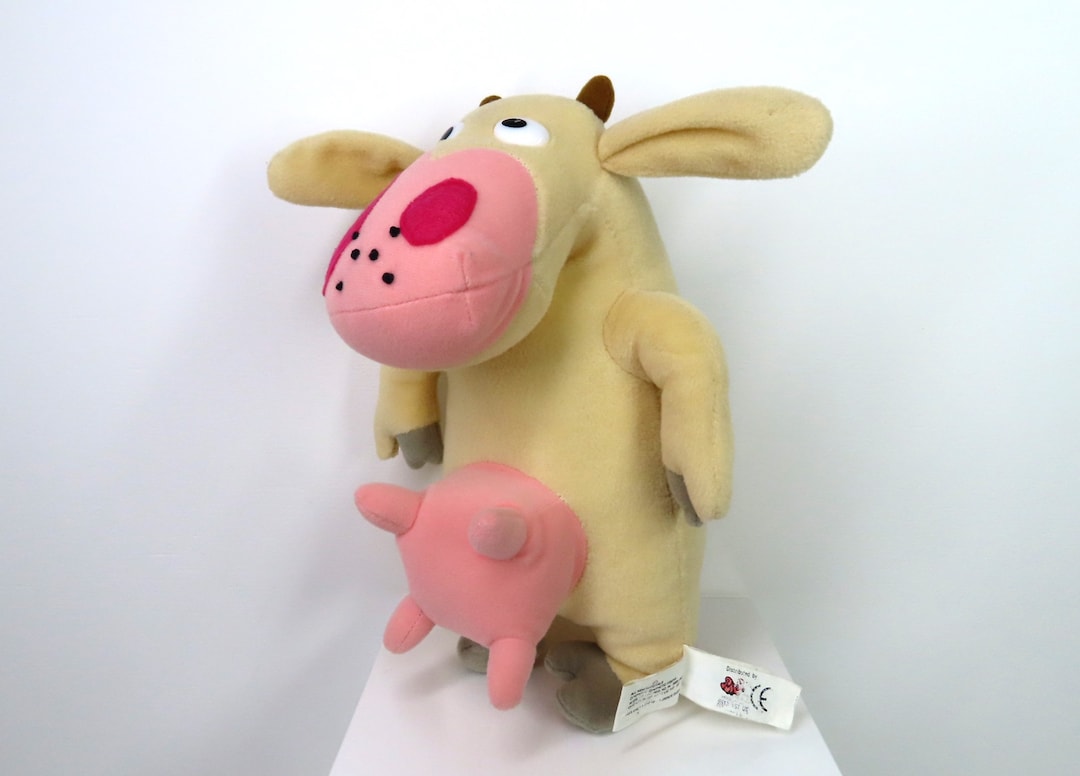 A Vintage 2001 Cow and Chicken Cartoon Network Cow Plush. NANCO. - Etsy