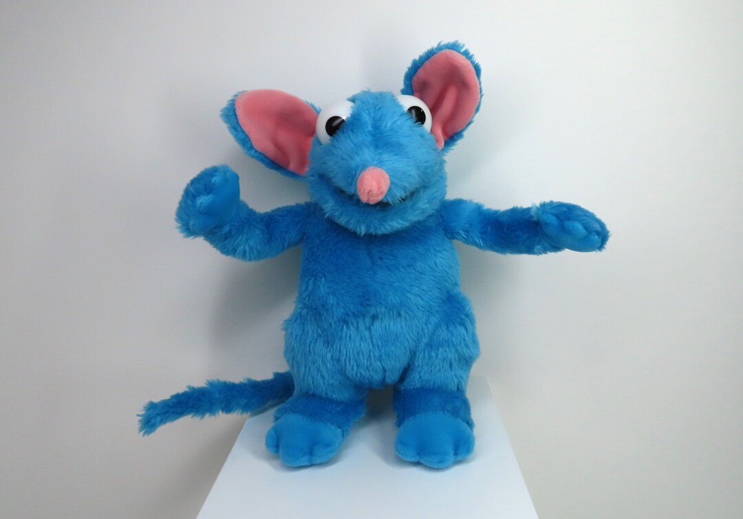 A Vintage 1990s Tutter Mouse Soft Toy Plush, Bear in the Big Blue House ...