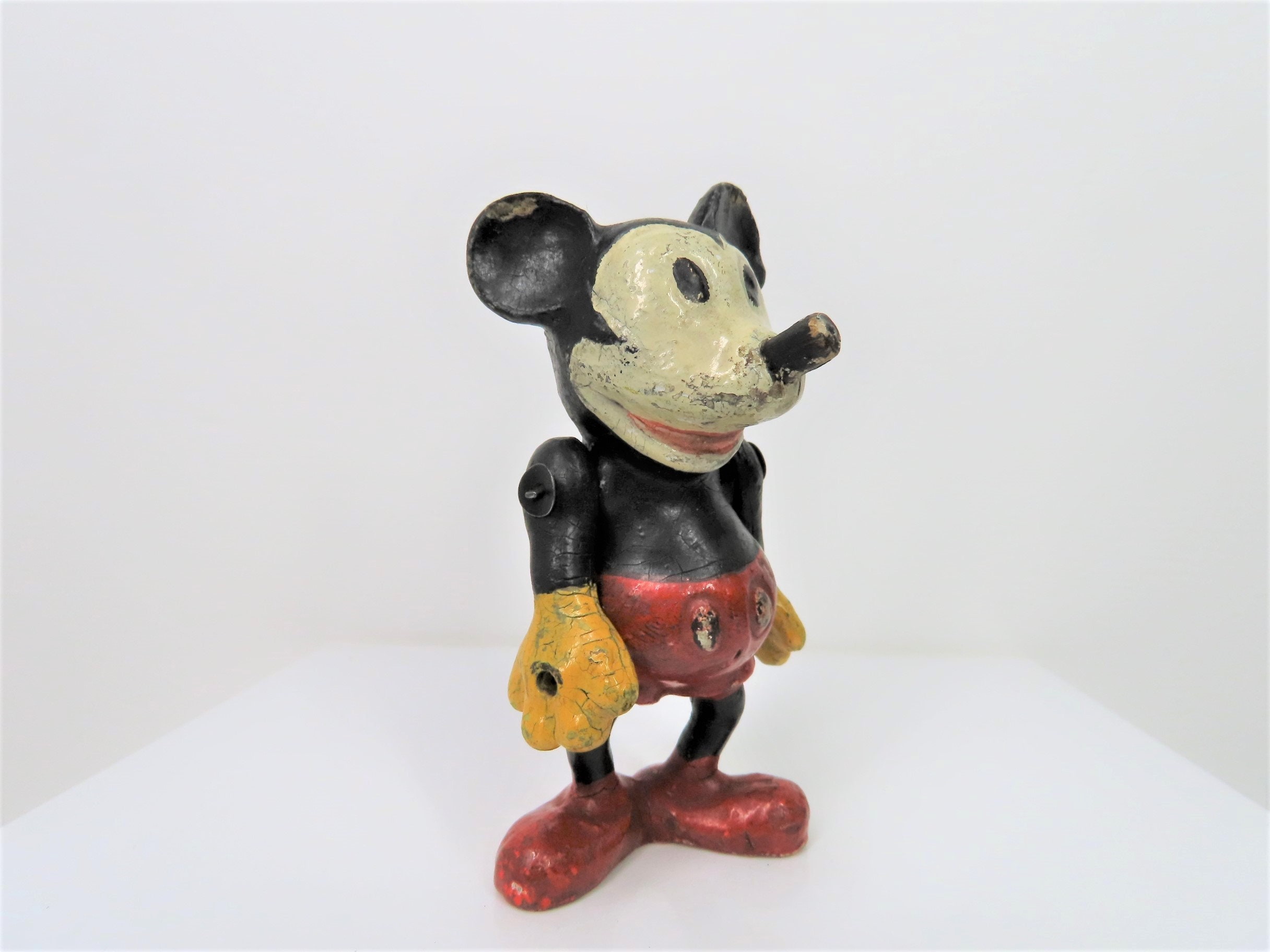Old Mickey Mouse Figure - Etsy