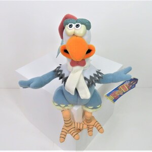 A Vintage 2000 Chicken Run Fowler the Veteran Cockerel Plush Toy by ...