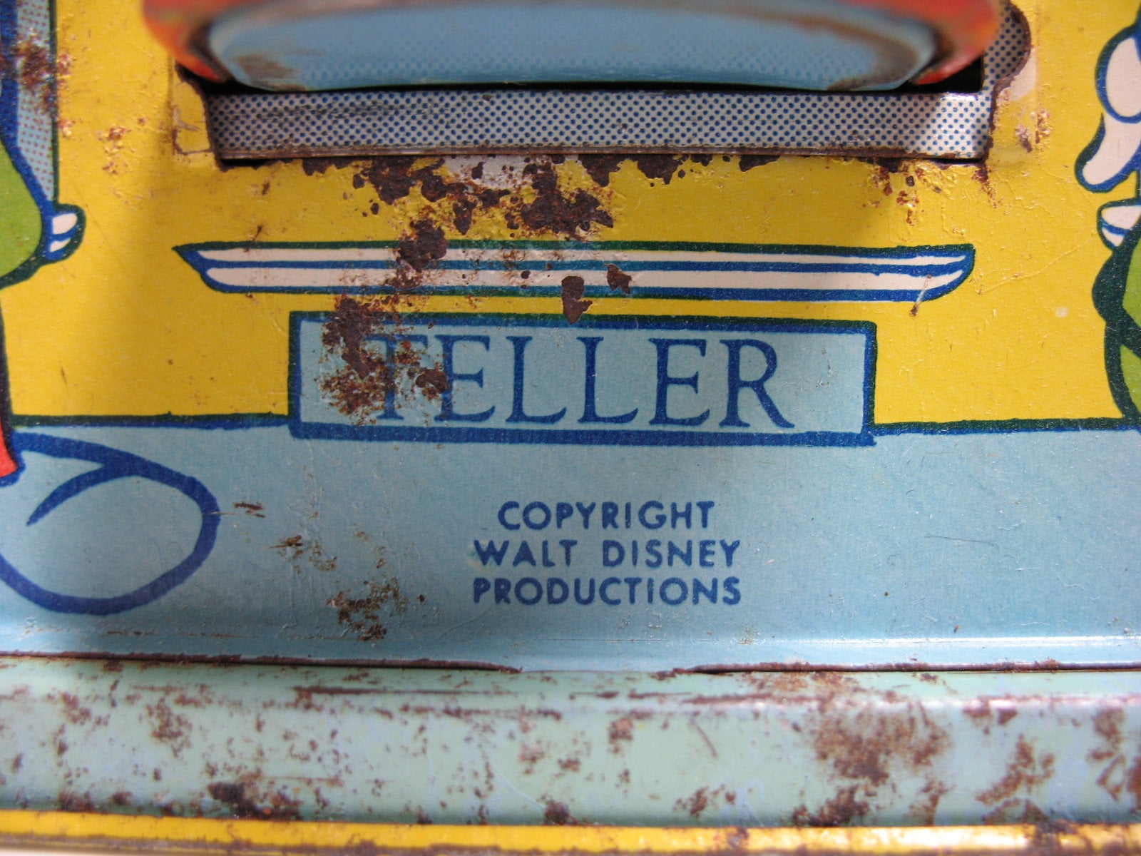 RARE 1950s Mickey Mouse Chein Tin Bank - Etsy UK