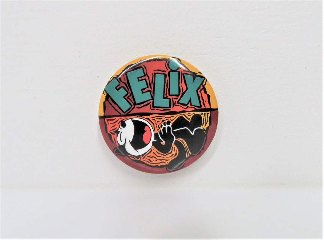 A Vintage 1990s Felix the Cat Badge. - Etsy