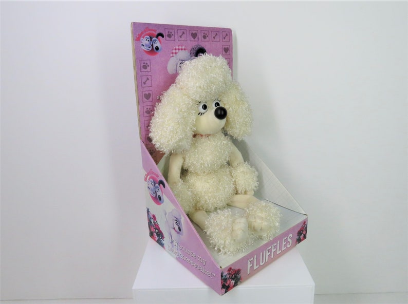 A Fluffles Poodle Soft Toy Plush in Original Box. Aardman - Etsy