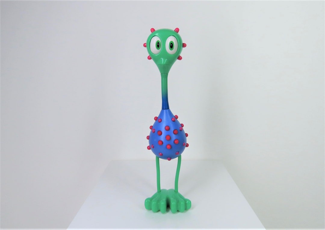 A Vintage Tiny Planets Flocker Alien Toy Figure. - Etsy