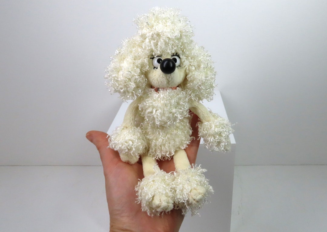 Fluffles Poodle Dog Plush Wallace and Gromit. Aardman Poodle Toy. - Etsy