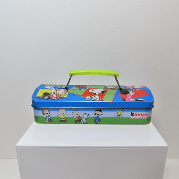 Vintage Snoopy Tin - Etsy