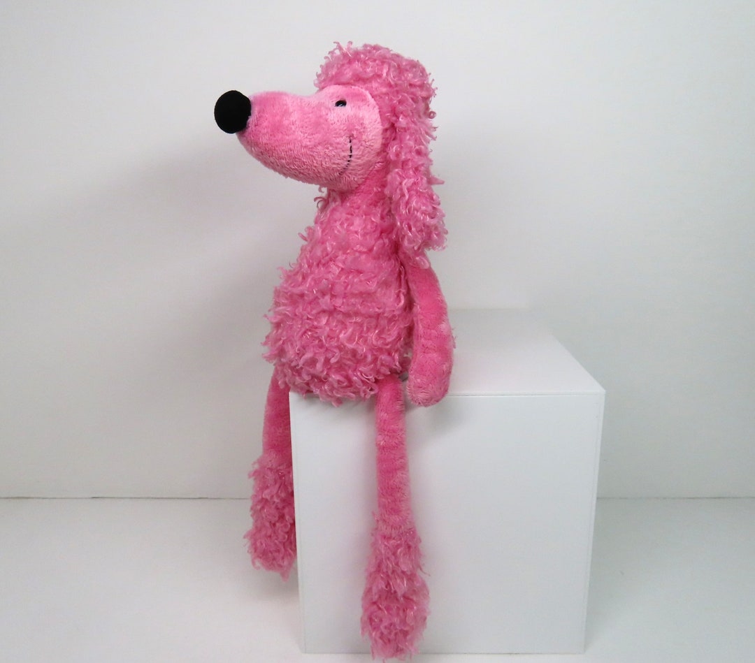A Jellycat Tutu Poodle Soft Toy Plush. Bright Bubblegum Pink. - Etsy