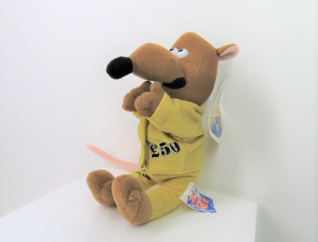 A Vintage 2000 Chicken Run Nick the Rat Clip on Toy Hugger - Etsy UK