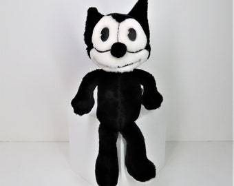 Vintage Felix the Cat Poindexter Plush Soft Toy by Toy Works - Etsy