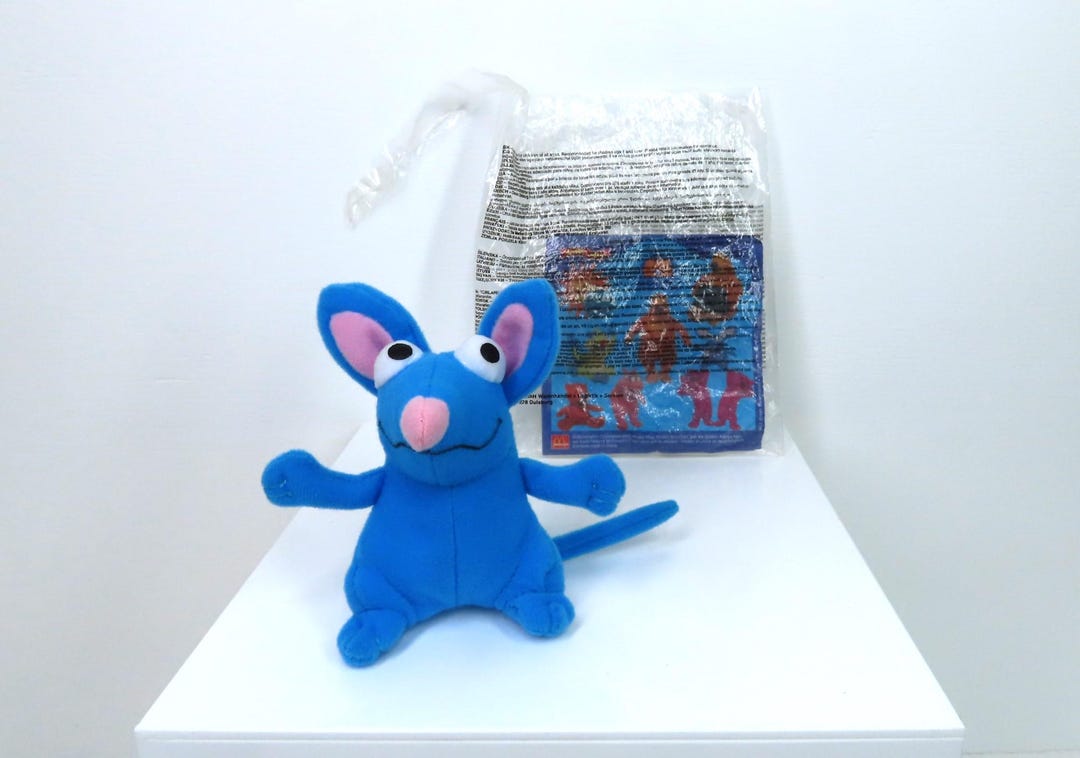 A Vintage 2002 Tutter Mouse Little Soft Toy With Original Opened Bag ...