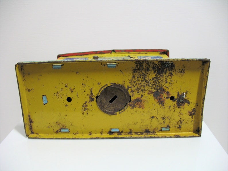 RARE 1950s Mickey Mouse Chein Tin Bank - Etsy UK