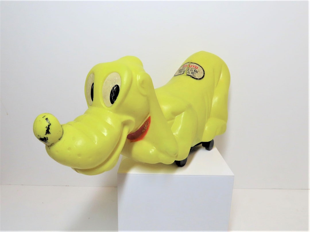 Vintage 1960s Marx Pull Along Toy Pluto. - Etsy