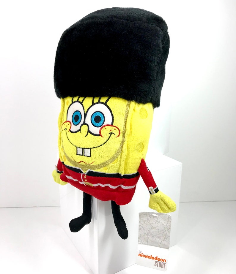 A Very Cool Spongebob Royal Guard Toy Plush With Swing Tag. - Etsy