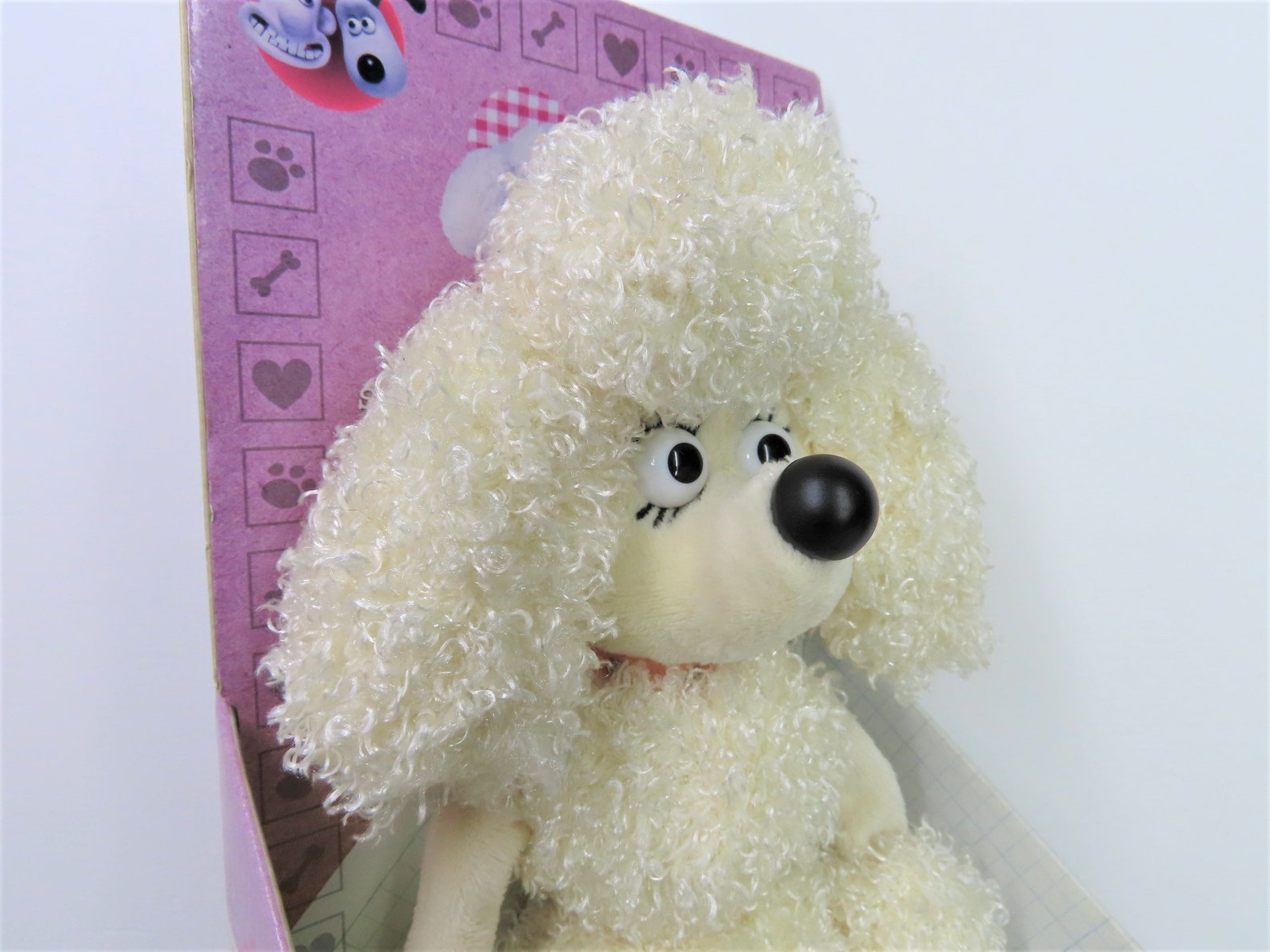 A Fluffles Poodle Soft Toy Plush in Original Box. Aardman - Etsy