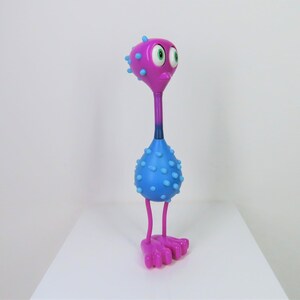 A Vintage Tiny Planets Flocker Alien Toy Figure. - Etsy
