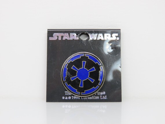 A vintage 1993 Star Wars enamelled pin, Galactic Empi… - Gem