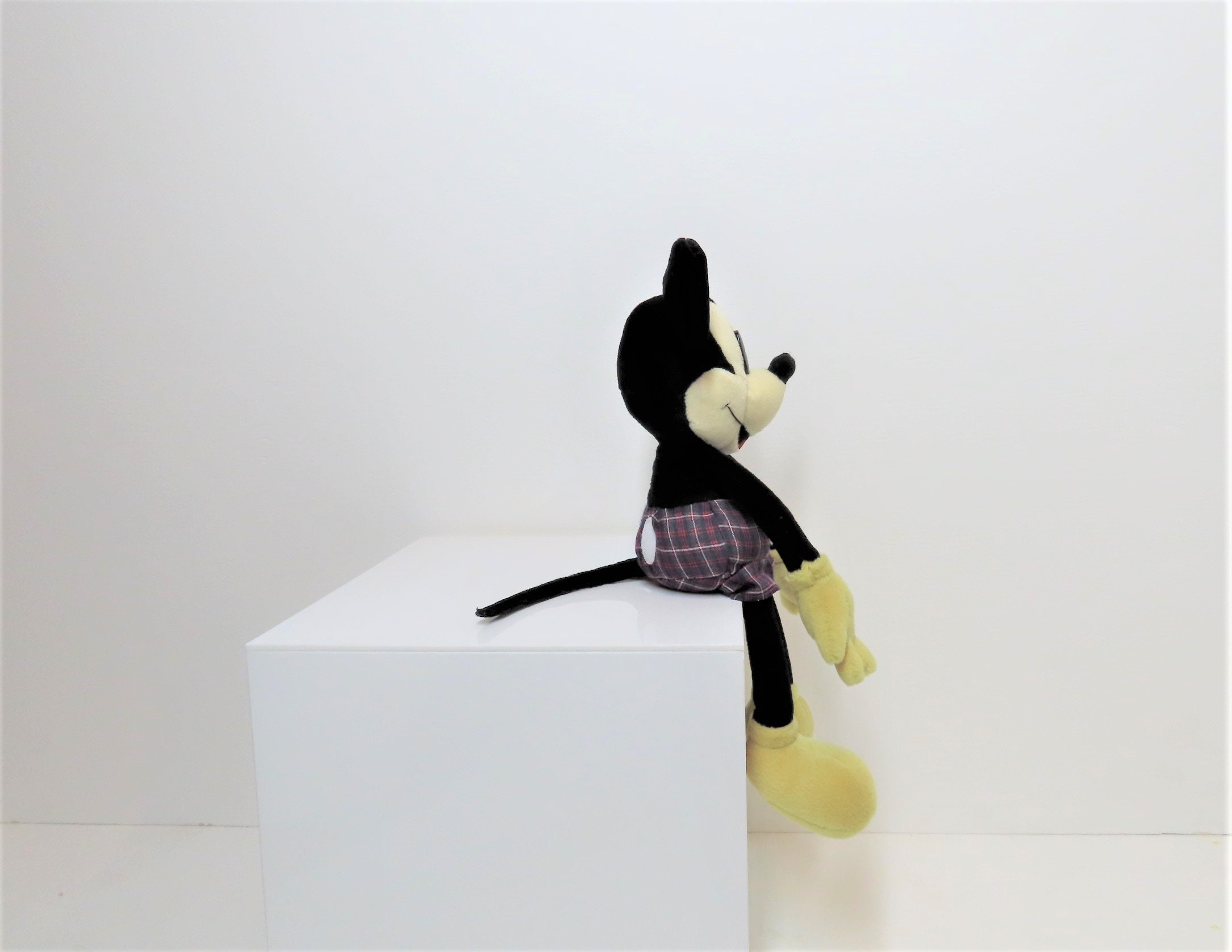 Vintage 1990s GUND Pie Eyed Mickey Mouse Soft Toy Figure - Etsy