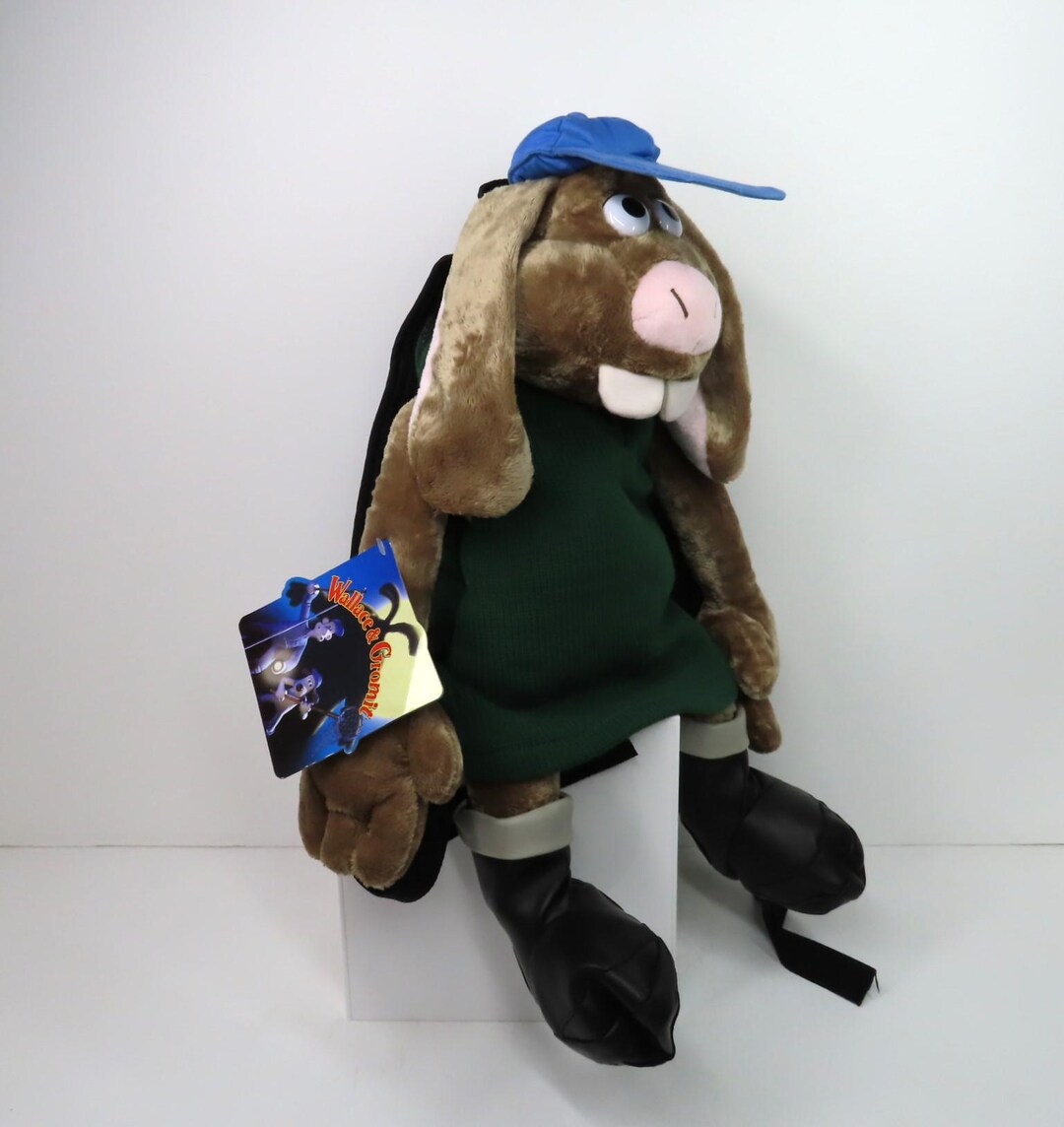 A Vintage 2005 Hutch Rabbit Backpack Rucksack, Curse of the Were Rabbit ...