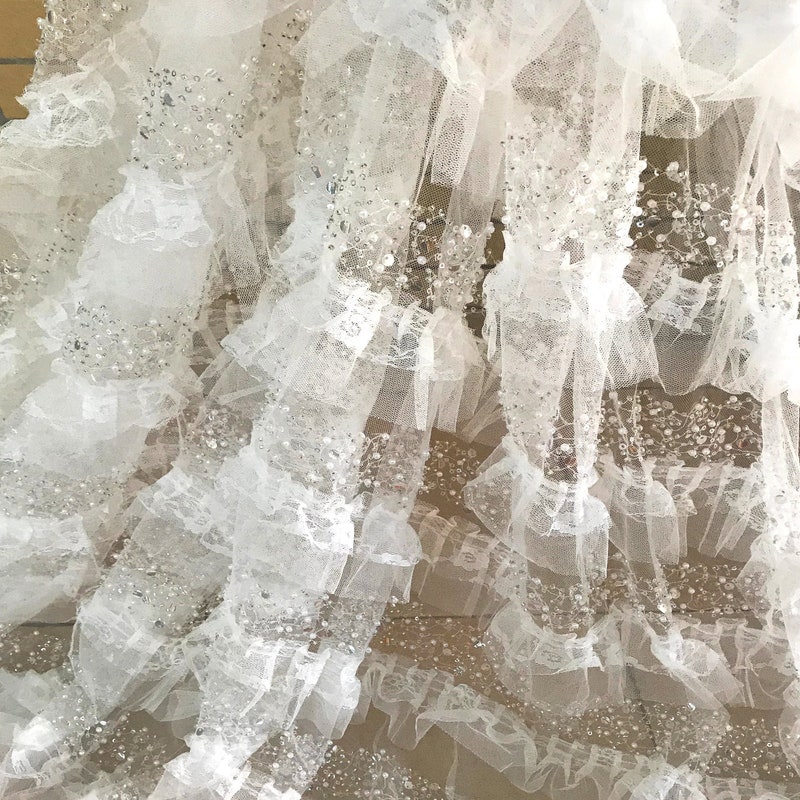 Ruffled Tulle Trim - Etsy