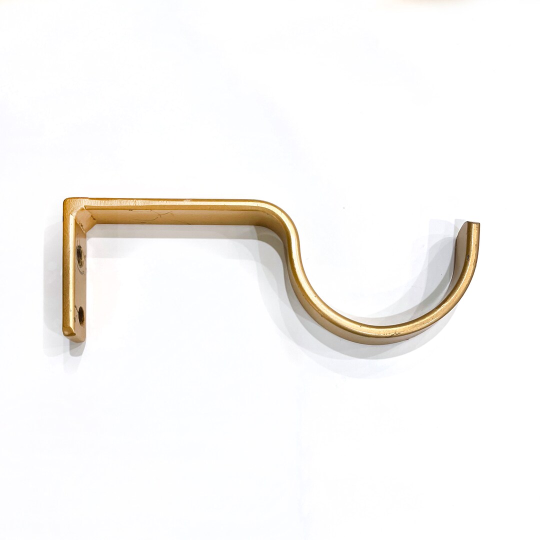 PAIR / for 3 Inch Rod / Drapery Heavy Duty Steel Metal Bracket for 3 ...